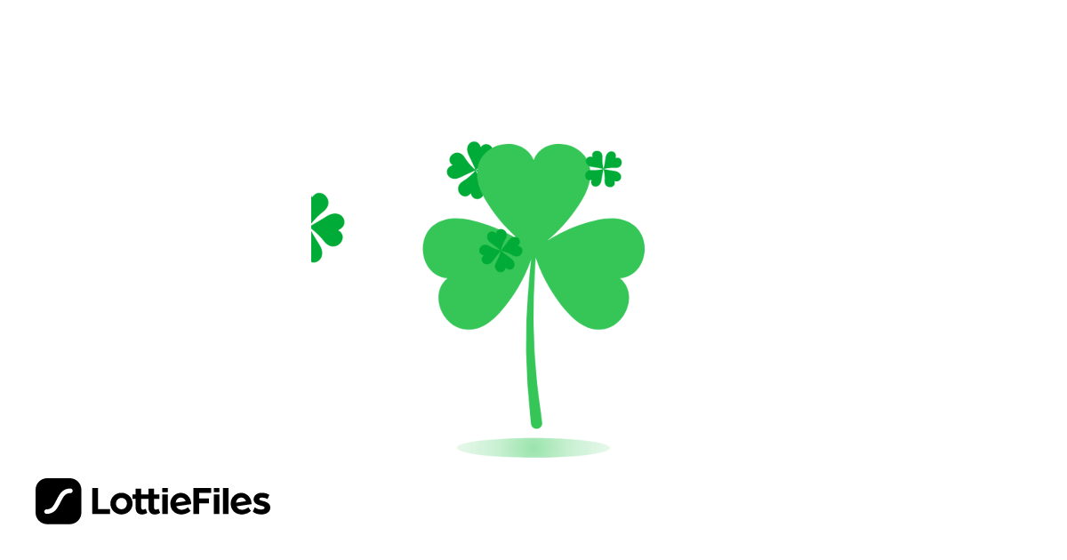 Free Clover Leaf Animation by Zeus Animation | LottieFiles
