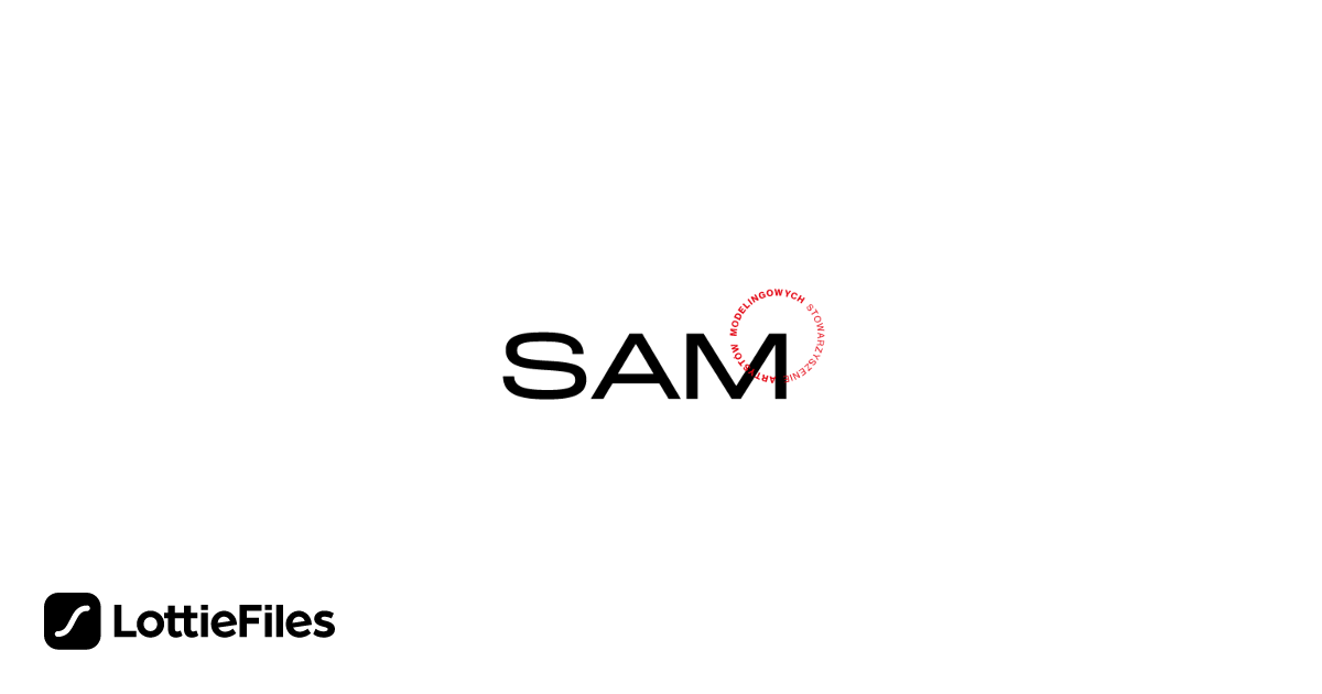 Ludovic Verbeeck의 무료 SAM Logo animation 애니메이션 | 로티파일