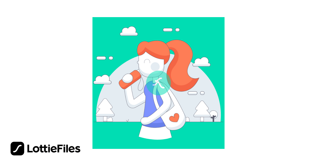 Free Drinking and walking Lottie JSON animation Animation by Tinymotion ...