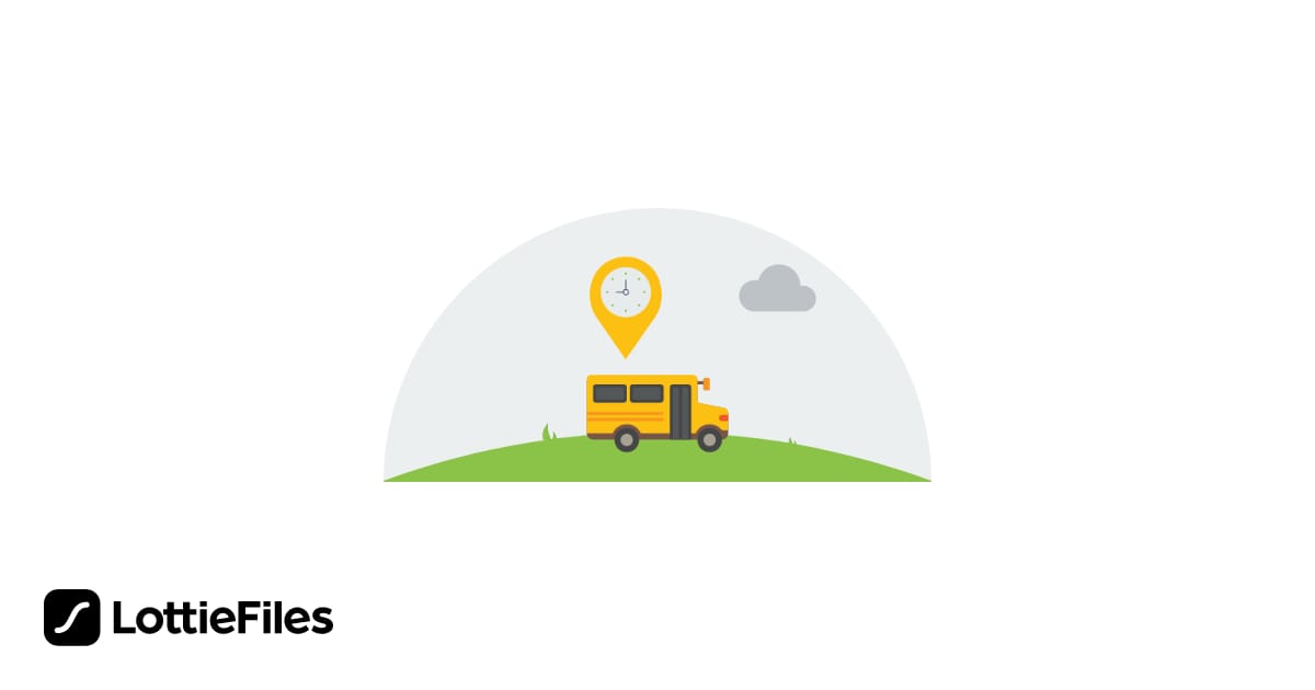 Free Moving Bus Animation by Omar Osama | LottieFiles