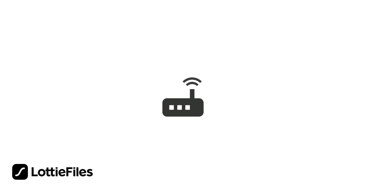 Free Micro interaction : Router Animation by Rishabh Jain | LottieFiles
