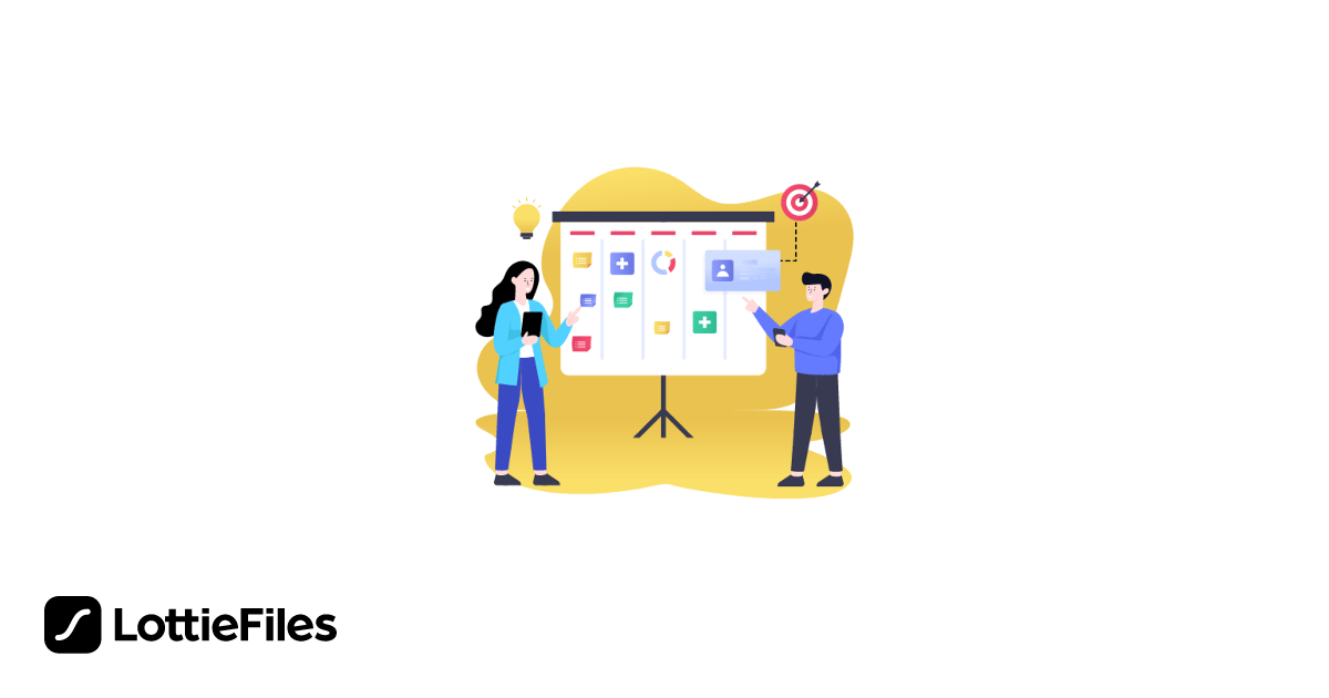 Free Task Board Animation by Smashing Stocks | LottieFiles