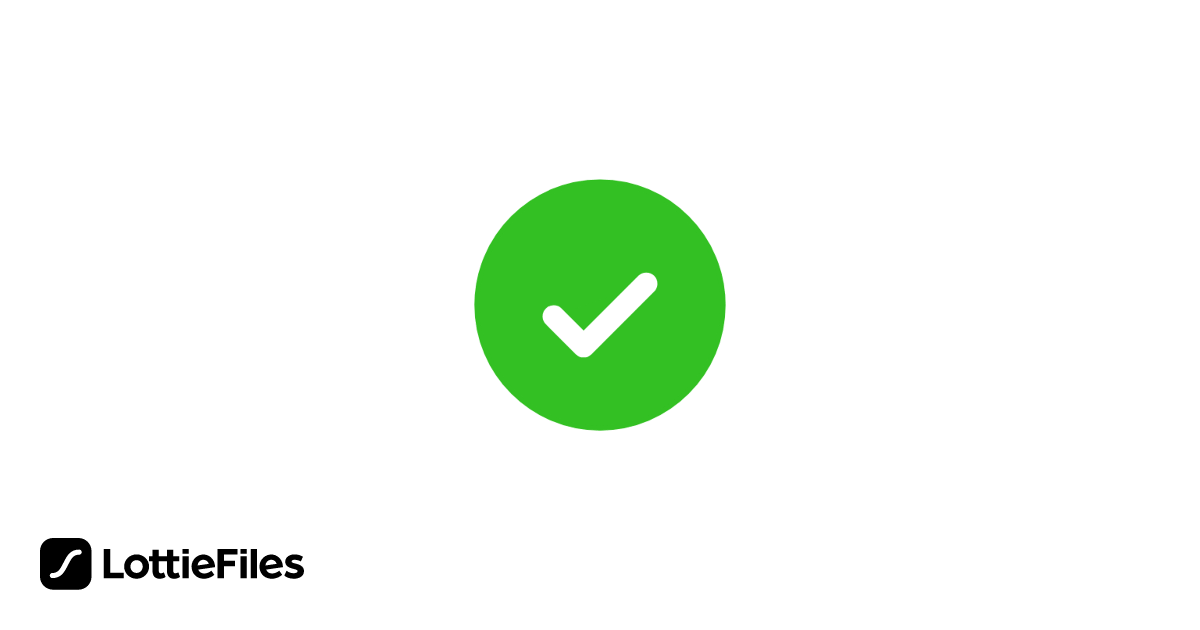 Free Done Animation by younas jax | LottieFiles