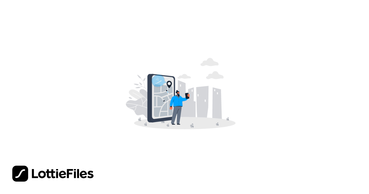 Free Man waiting car Animation by Firza R | LottieFiles