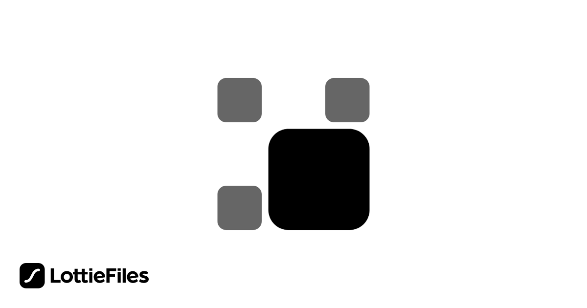 Free Loading Squares - Compact Animation by Jakub Holub | LottieFiles