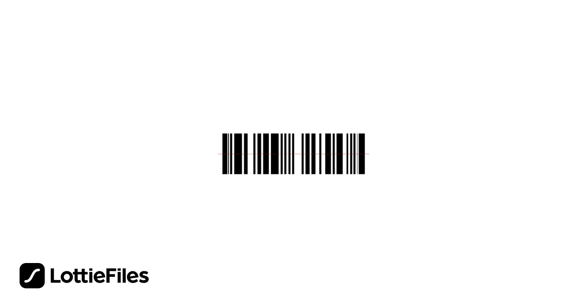 Free Barcode Animation by Ксения Панова | LottieFiles