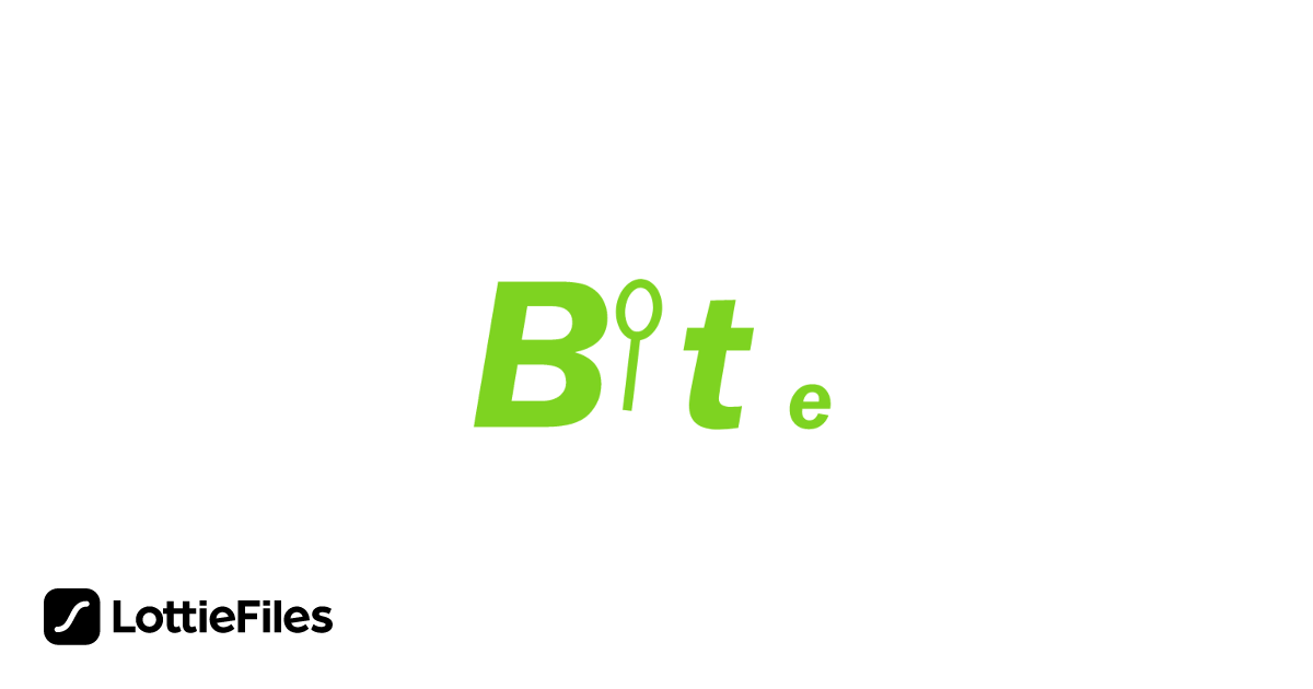 Bite Logo Animation by Javier Yanez - LottieFiles