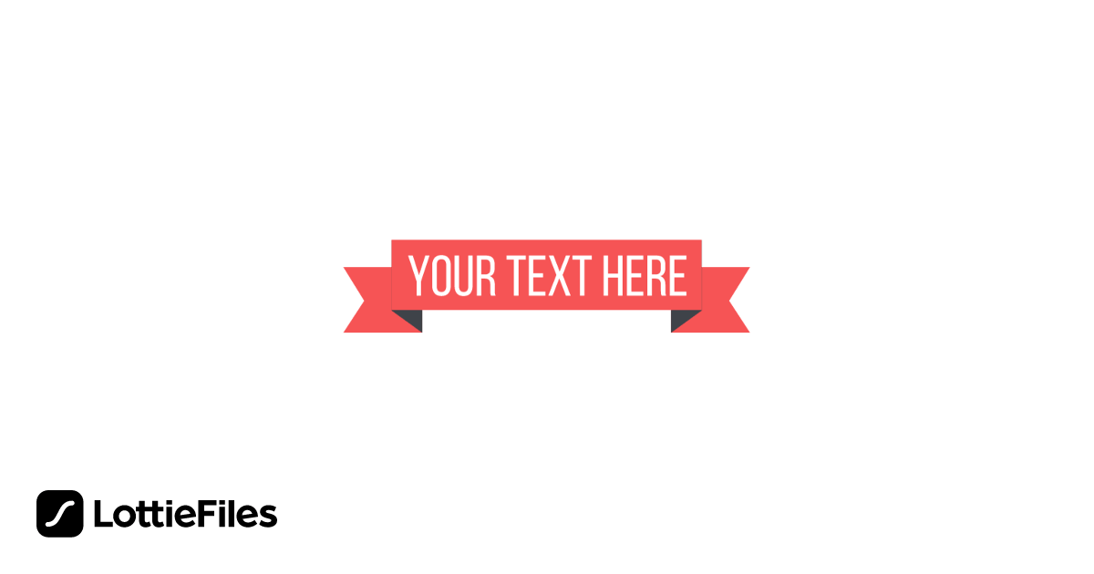 Free Ribbon Animation by Meetanshi Inc | LottieFiles