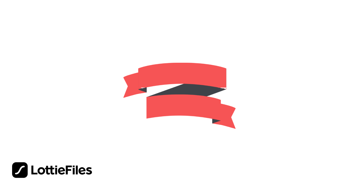 Free Ribbon Animation by Meetanshi Inc | LottieFiles