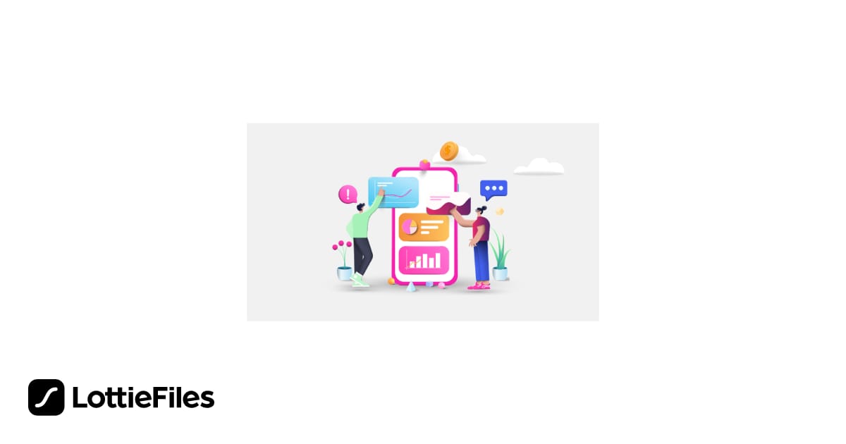 Free Mobile app development Animation by Krishastudio | LottieFiles