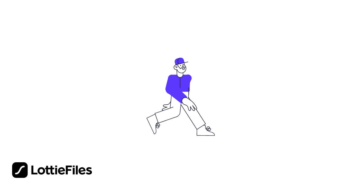 Free Happy Walk Cycle Animation by Sam Truman | LottieFiles