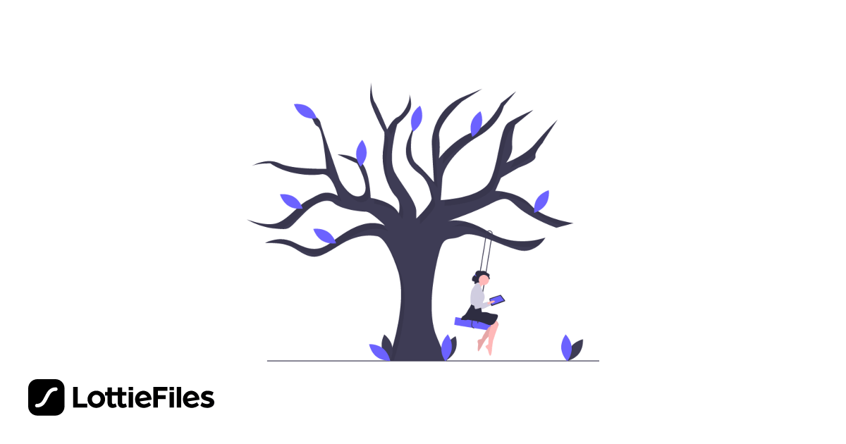 Free Tree Swing Animation by Amos Gyamfi | LottieFiles