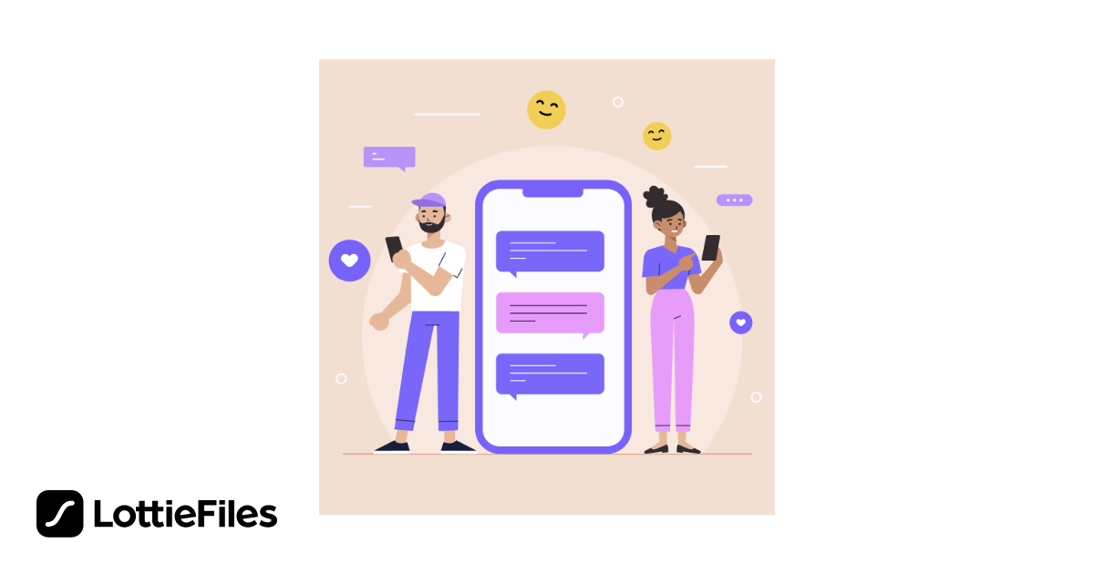 Free Dating App Animation Animation by Rizwan Babar | LottieFiles