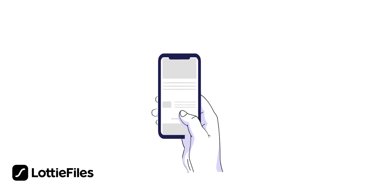 Free phone scrolling Animation by nika demetradze | LottieFiles