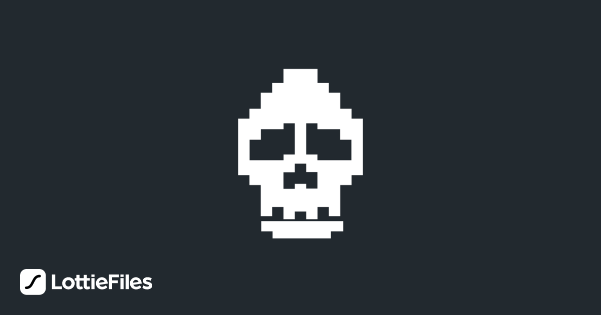 White Skull by Guilherme Lopes - LottieFiles