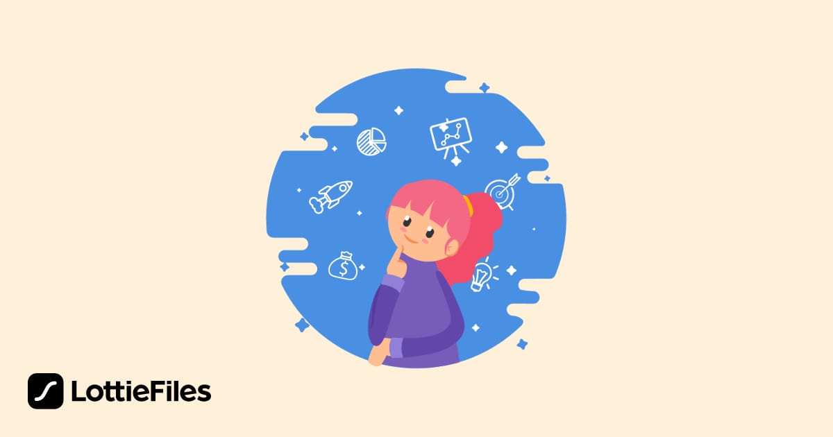 Free Waiting For Ideas Animation by DCE | LottieFiles