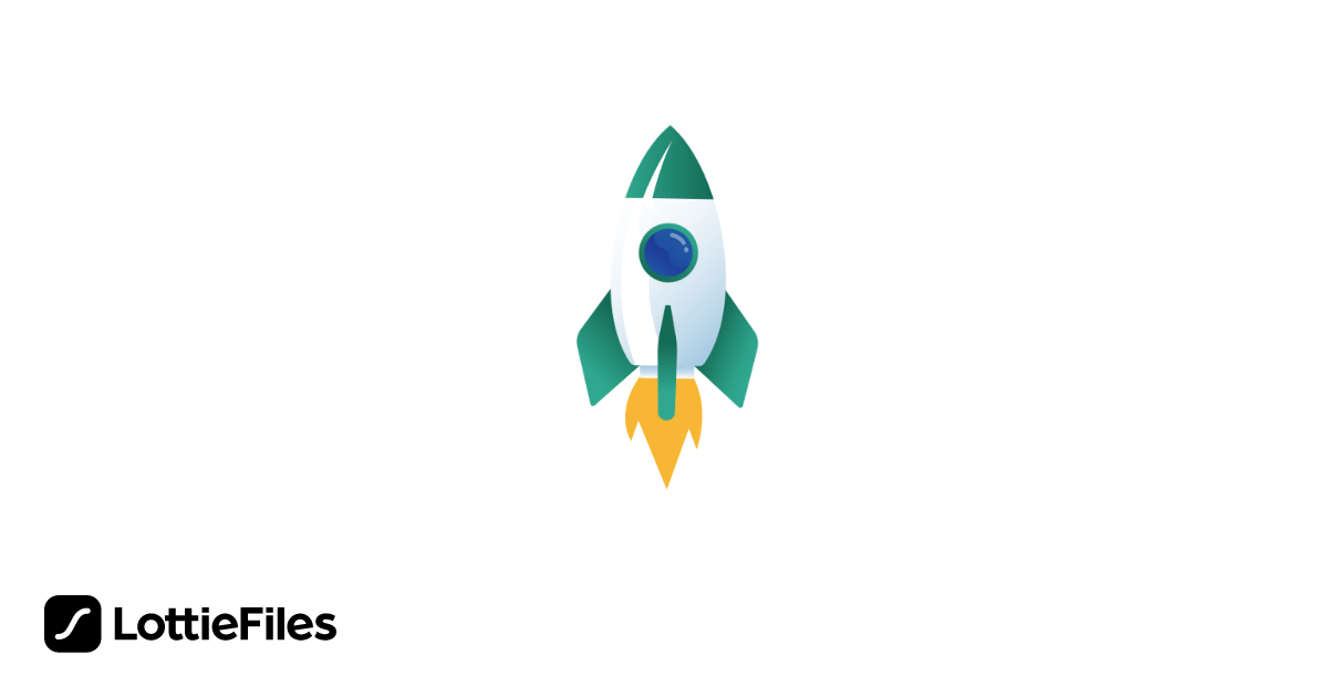 Free Rocket Animation by DU AMV | LottieFiles