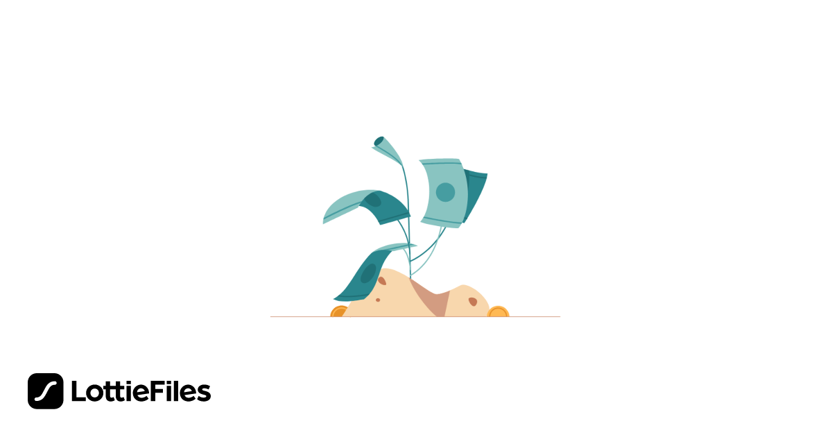 Free Money tree Animation by kit8.net | LottieFiles