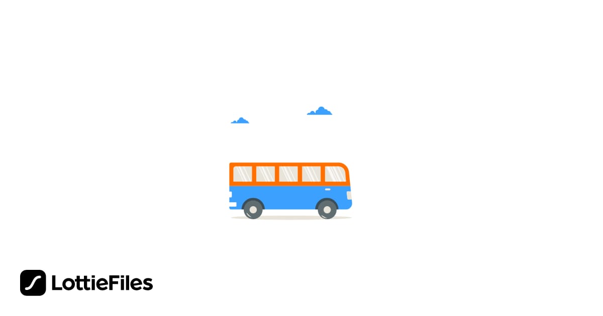 Free Bus Animation by Asif Newaz | LottieFiles