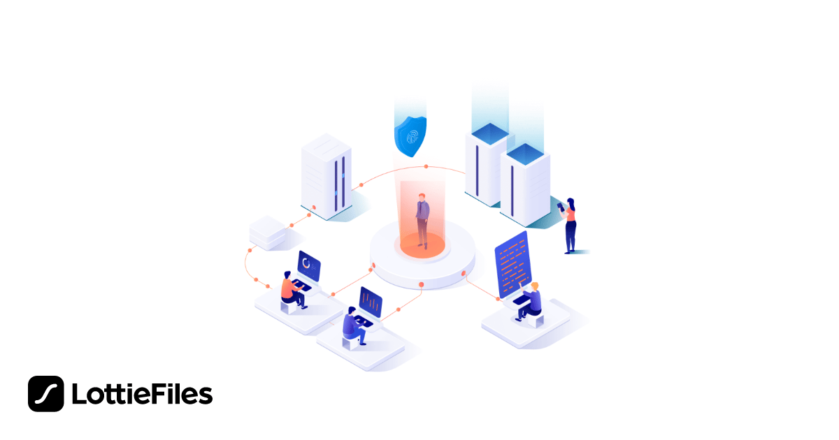 Free illustration - cybersecurity-as-a-service Animation by Evgenii ...