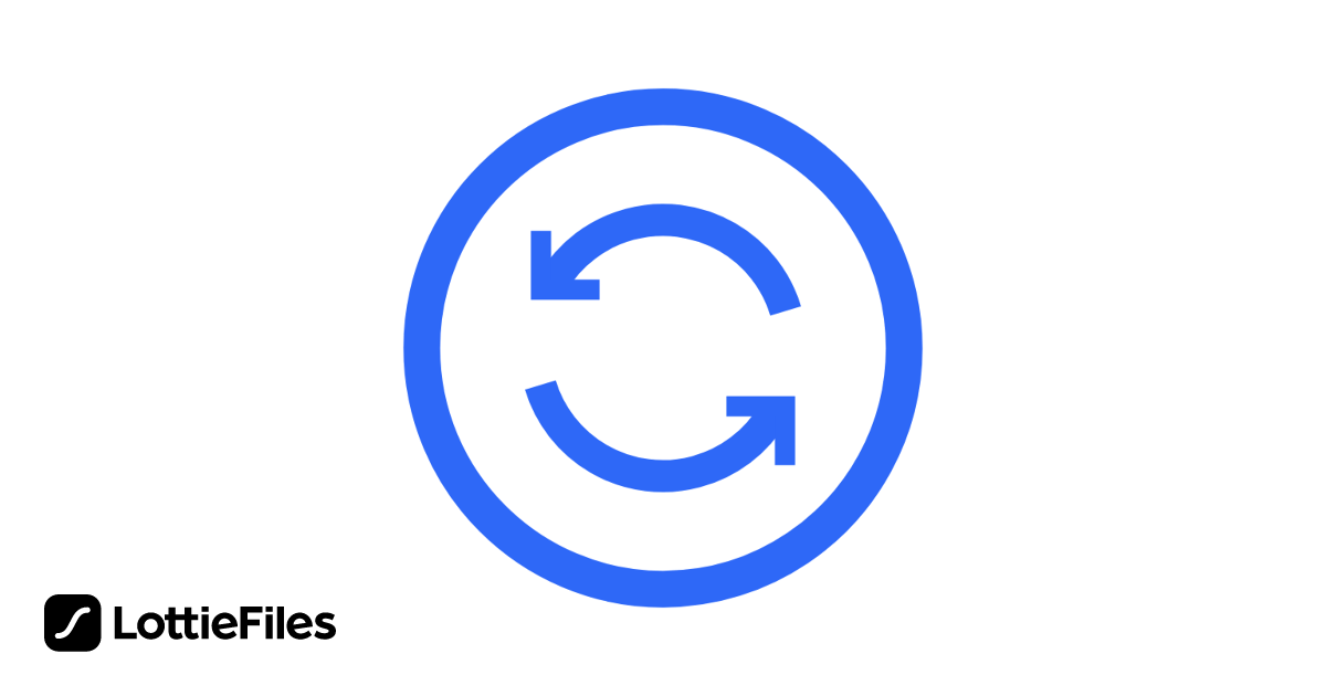 Free Refresh Update Reload Restart Sync Load Animation by Milad ...