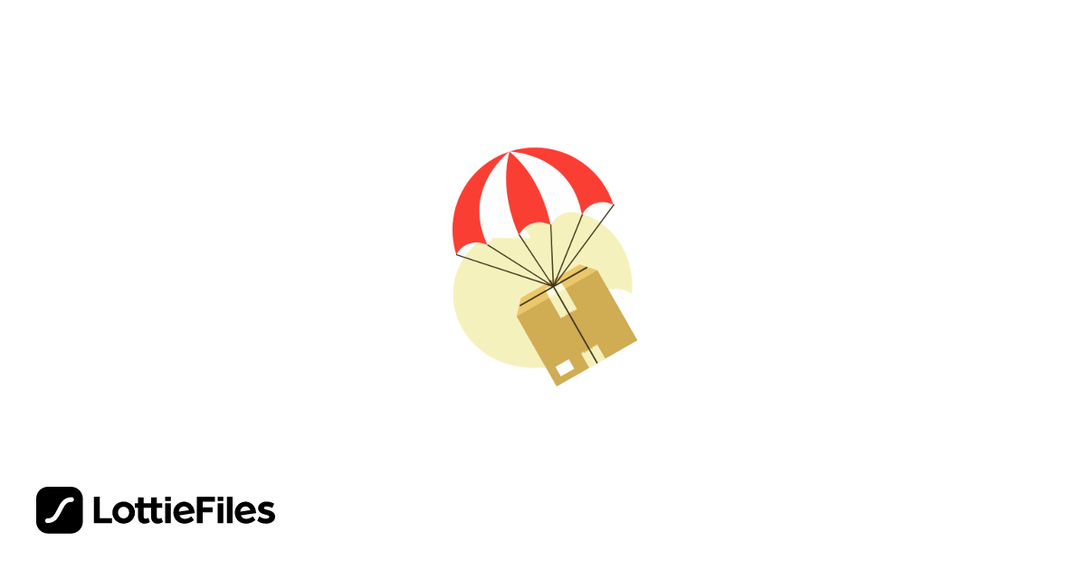Free Falling Parcel Animation by Elmer Vergara | LottieFiles