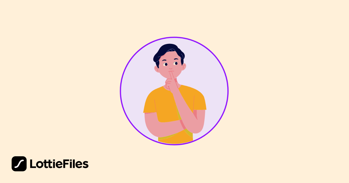 Free think Animation by DCE | LottieFiles