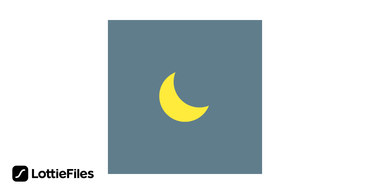 Free sun&moon Animation by inage | LottieFiles
