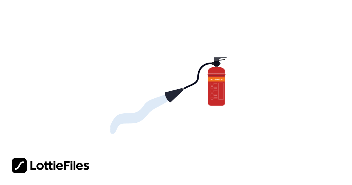 Free Fire extinguisher - dry chemical Animation by Conor Mayling ...