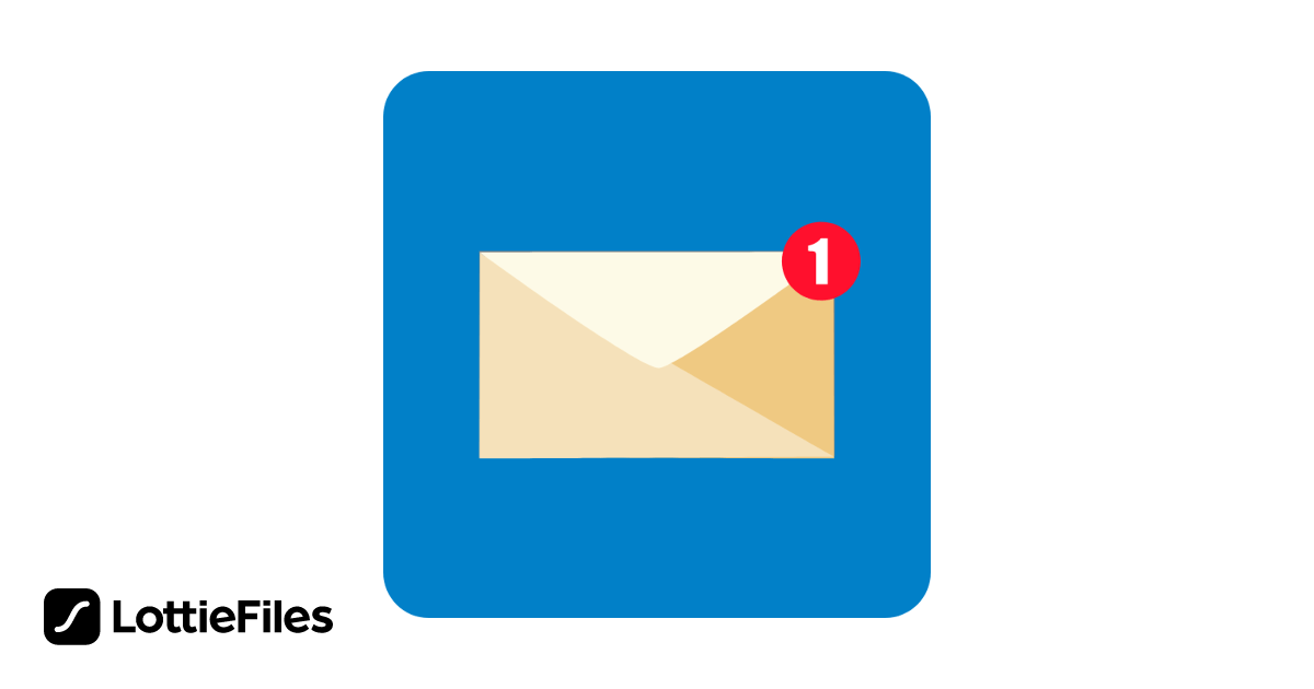 Free Email Icon Animation by Peter | LottieFiles