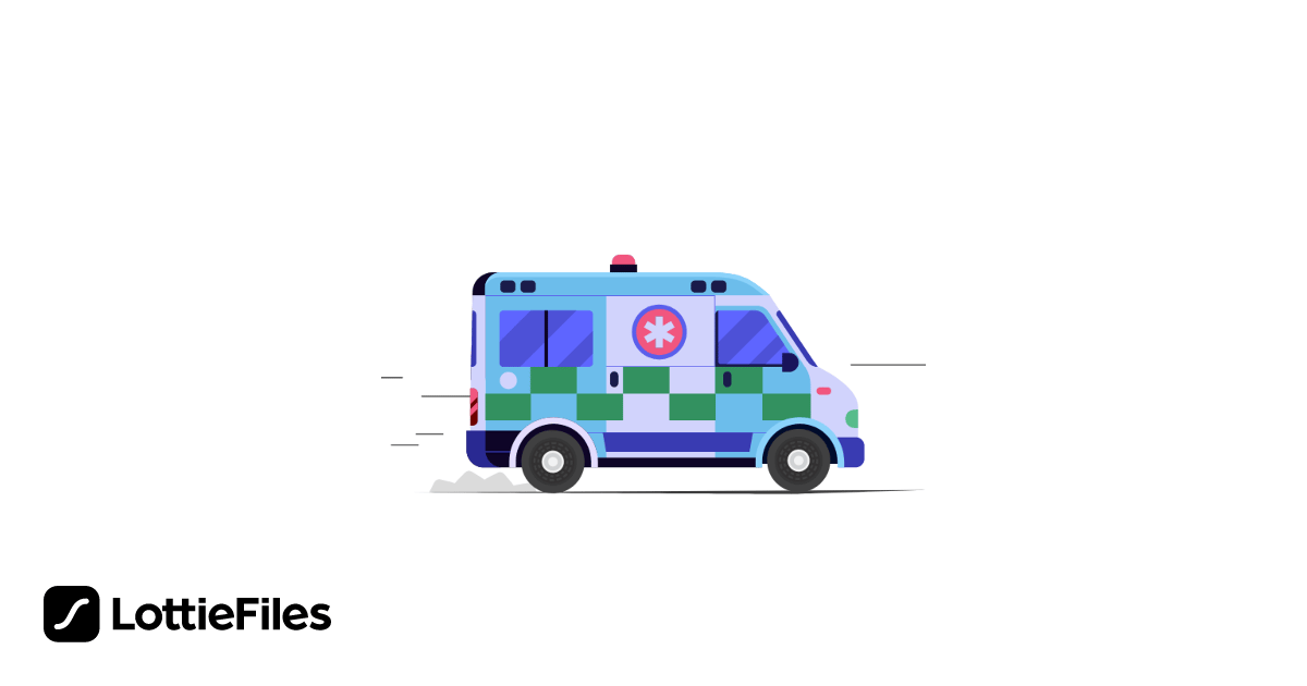 Free Ambules Lottie Animation Animation by SM Rony | LottieFiles
