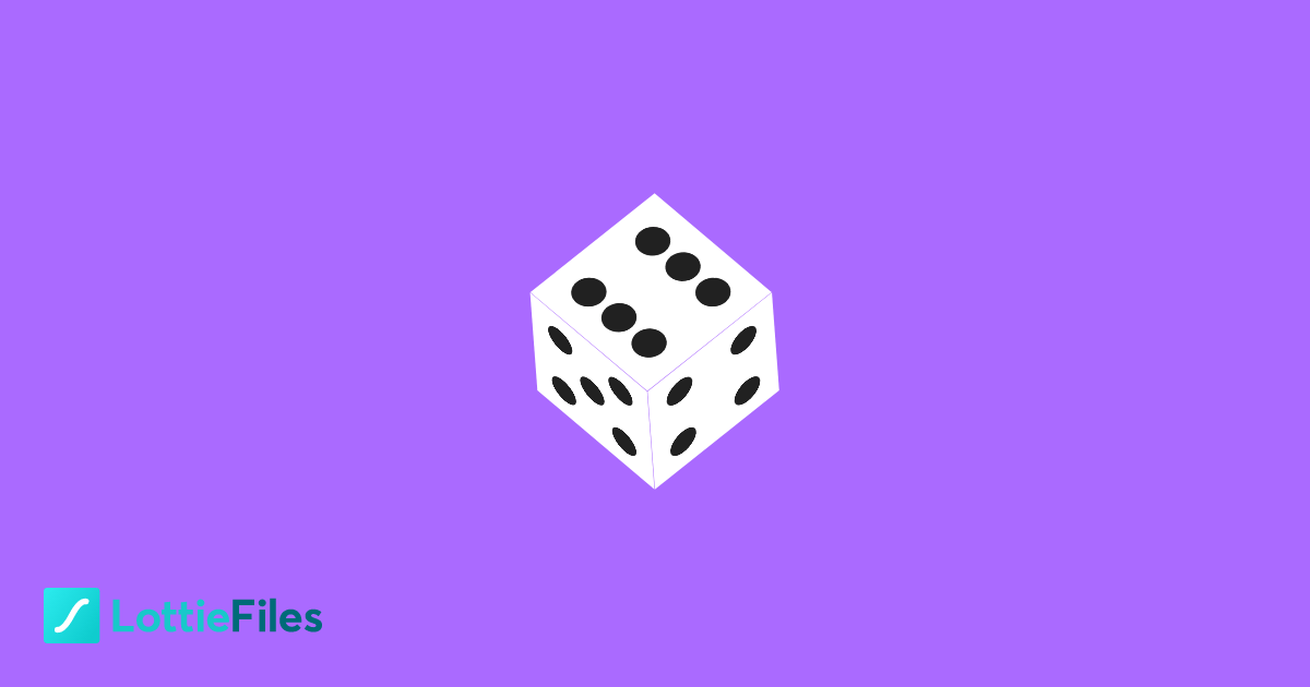3D Animated Dice by Mohit Saini - LottieFiles