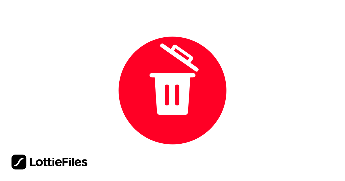 Free Delete Animation by wenhao | LottieFiles