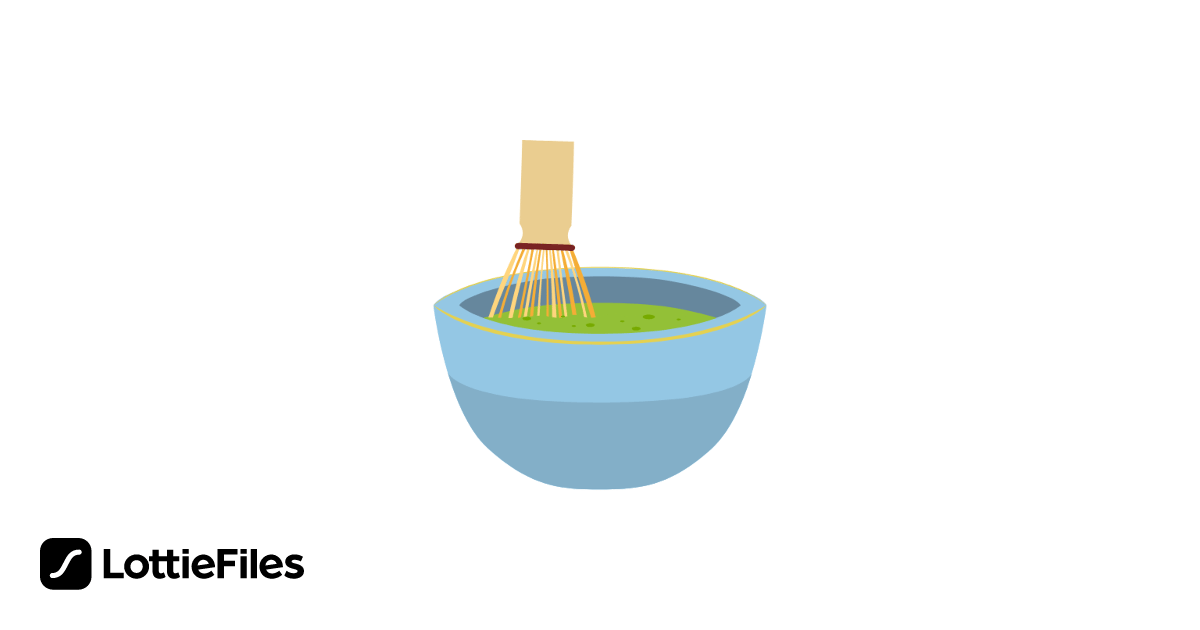 Free Matcha Tea Animation by Mishal Alnazawi | LottieFiles