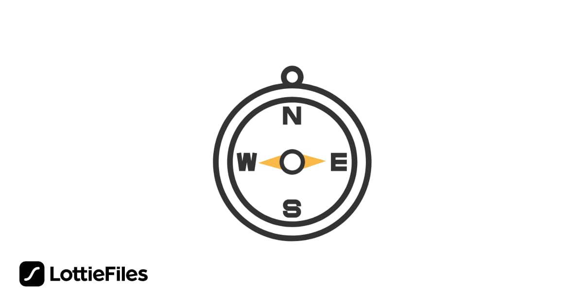 Free Compass Animation by Infinitum | LottieFiles