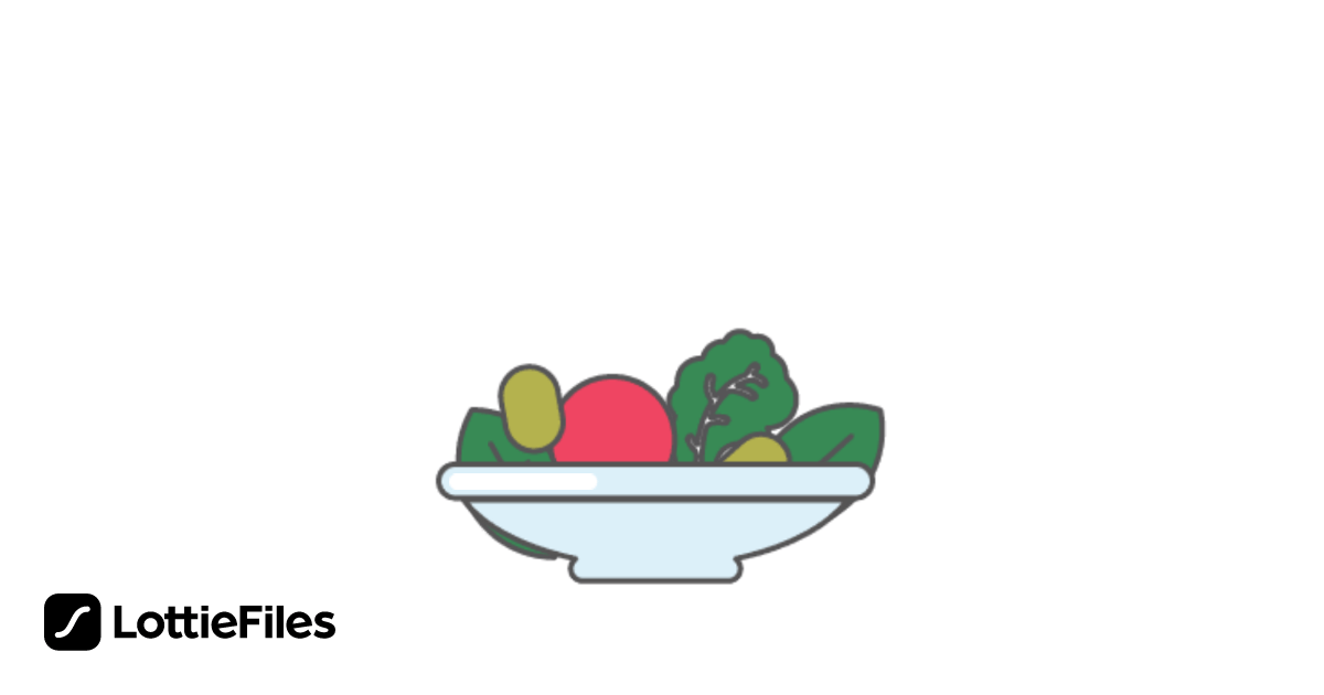 Free salad Animation by Beegii | LottieFiles