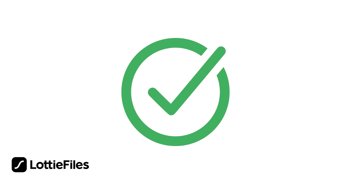 Free Right Check Marks Animation by Abdul Latif | LottieFiles