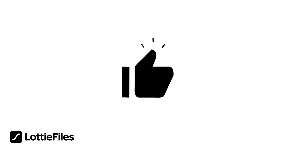 Fajar Catur による無料の Thumb Up animation アニメーション | LottieFiles