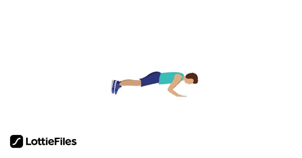Free Pushups Animation by Chintan Sapovadiya | LottieFiles