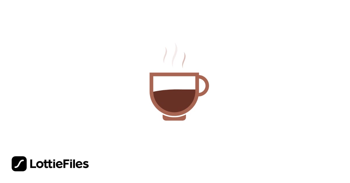 Free Cup of Coffee Animation by Sebastián Nieto | LottieFiles