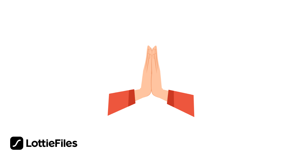 Free Namaste Animation by Kartik Choudhary | LottieFiles