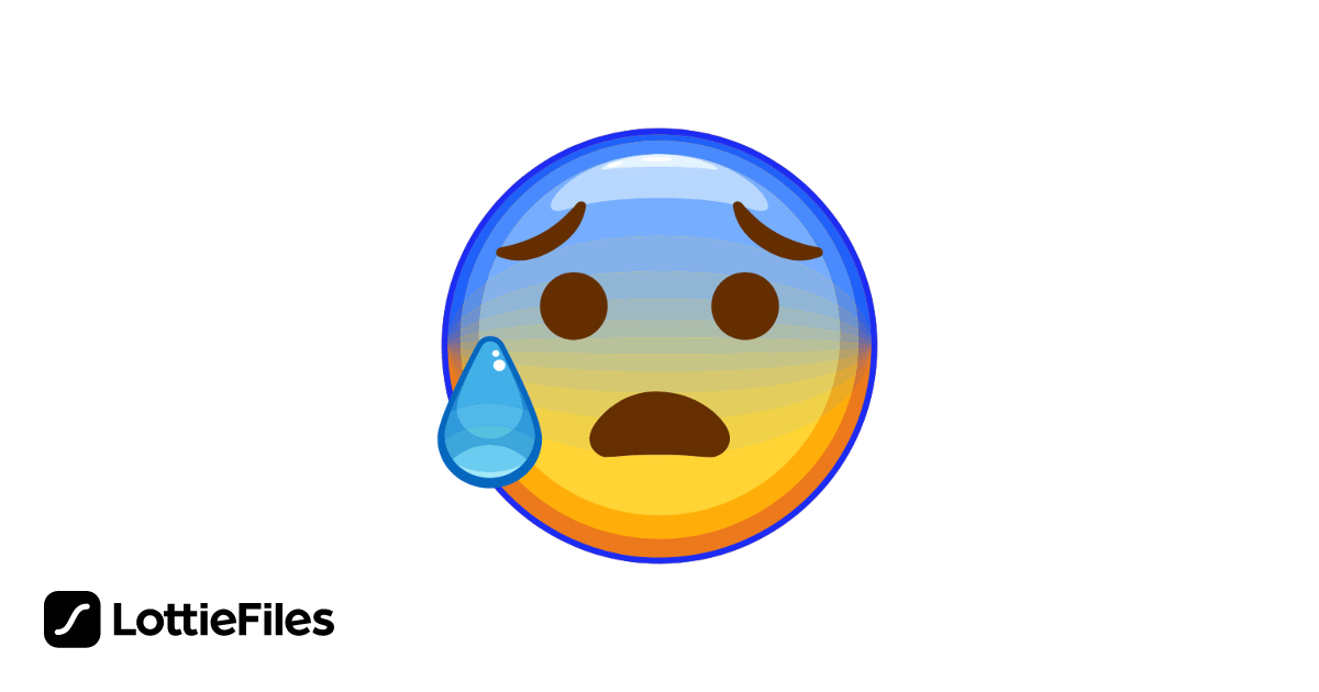 Free Anxious Face with Sweat Animation by Samed Çetin | LottieFiles