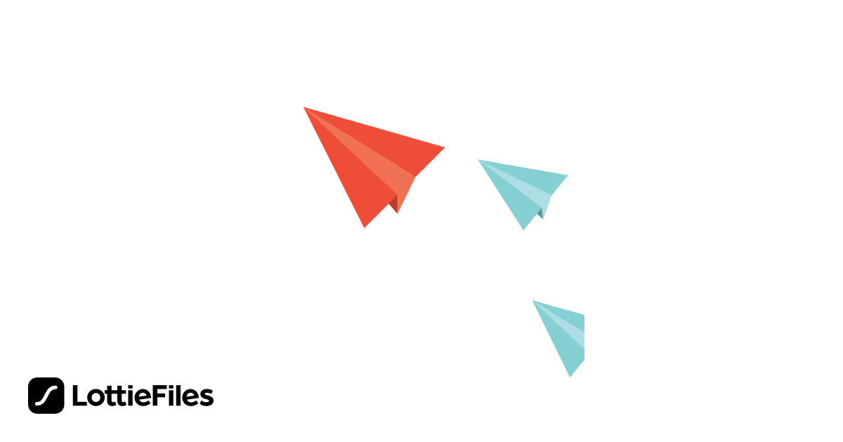 Free Paper Planes Animation by Dhinesh VM | LottieFiles