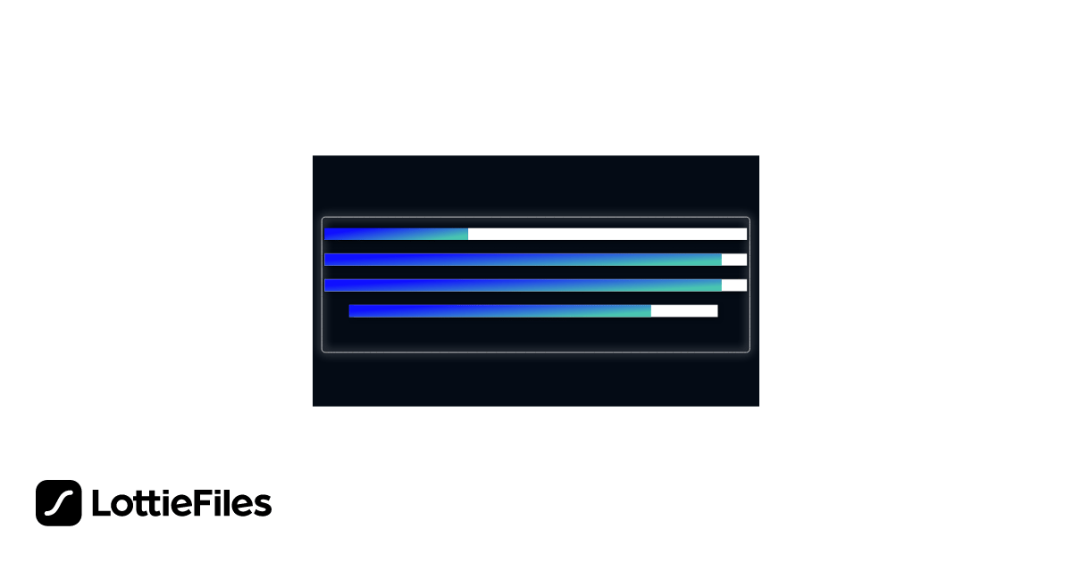 Free Bar Chart Animation by Singular Fact | LottieFiles