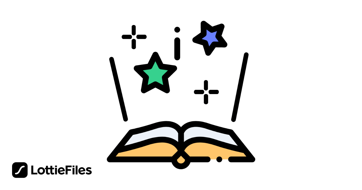 Free Magic Book Animation by Hassan Sadeghi | LottieFiles