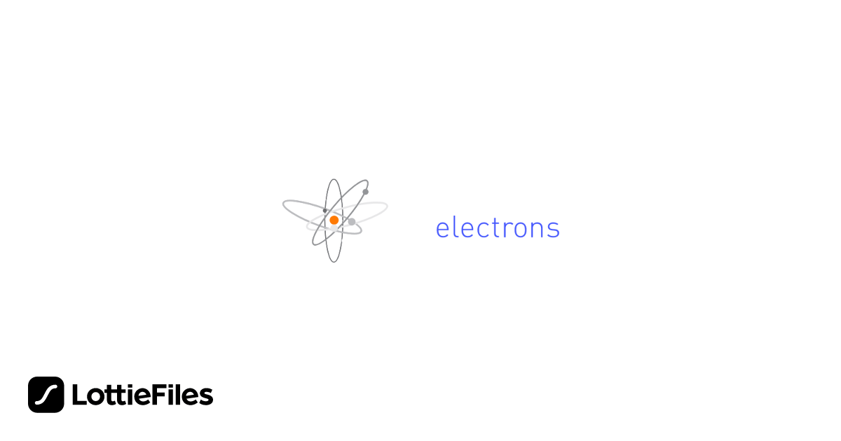 Free Electron Logo Animation by Rodrigo Martinez | LottieFiles