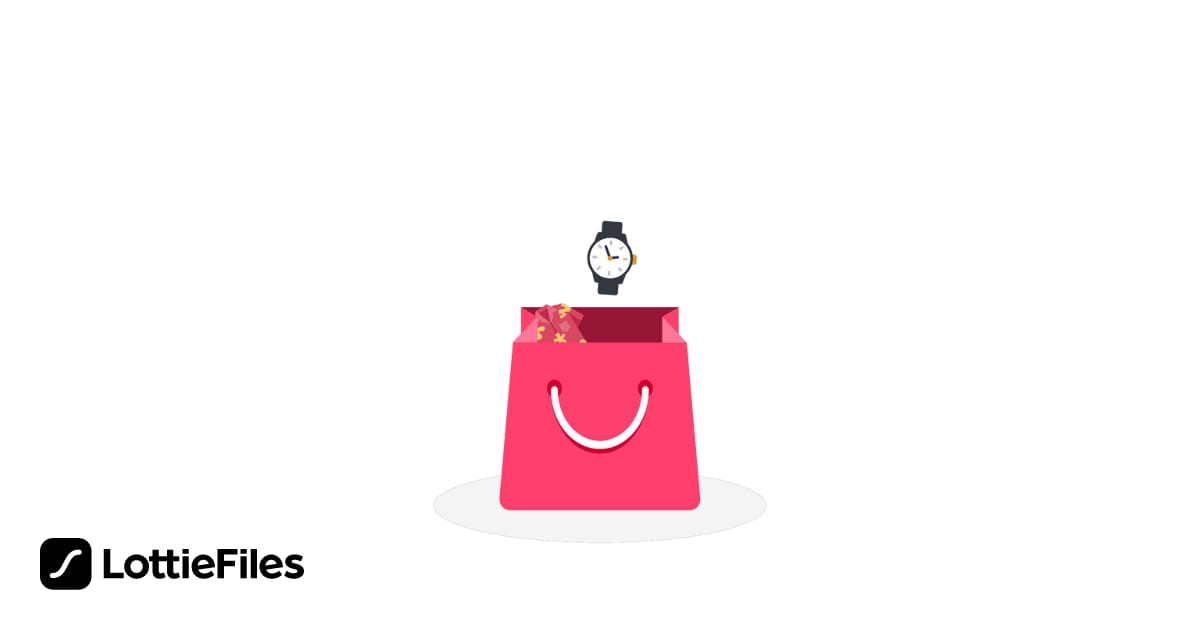 Free Shopping bag Animation by Archisha Rana | LottieFiles