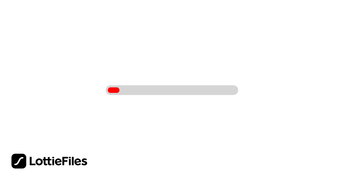 Free Red Progress Bar Animation by Michel Bourda | LottieFiles