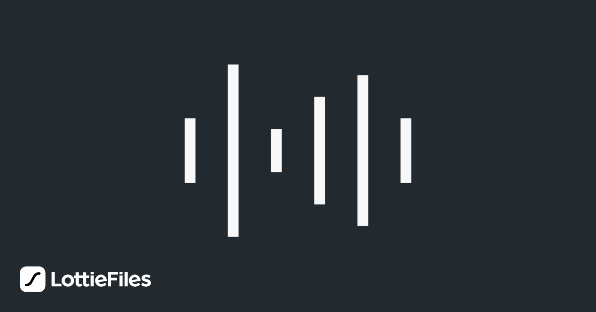 Sound Spectrum Animation by Pedro Diogo - LottieFiles