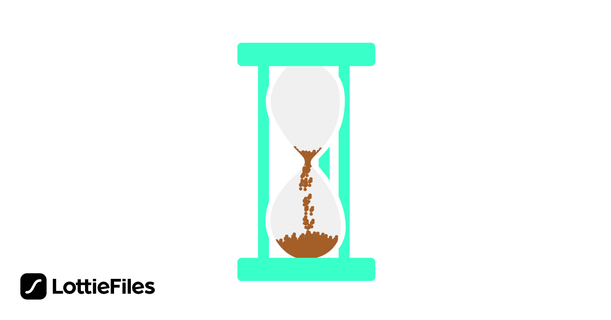 Free Sand Glass Animation by Shehab | LottieFiles
